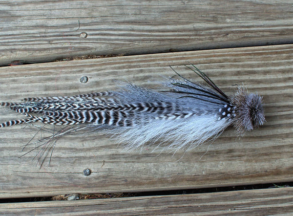 Shad Double Buford Musky Fly – Realistic Profile Streamer for Pressure ...